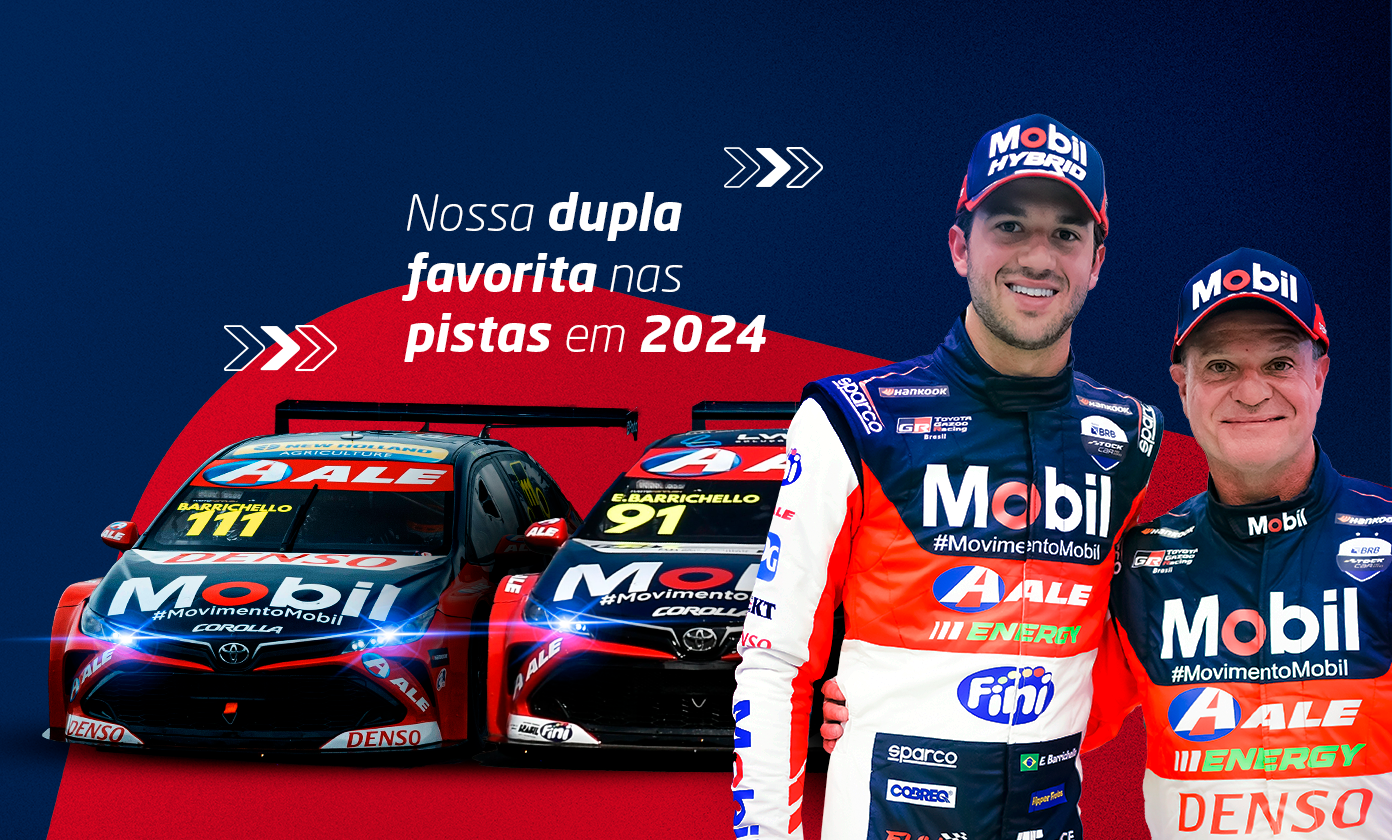 Dudu e Rubens Barrichello: mais um ano na Equipe Mobil ALE da Stock Car ...
